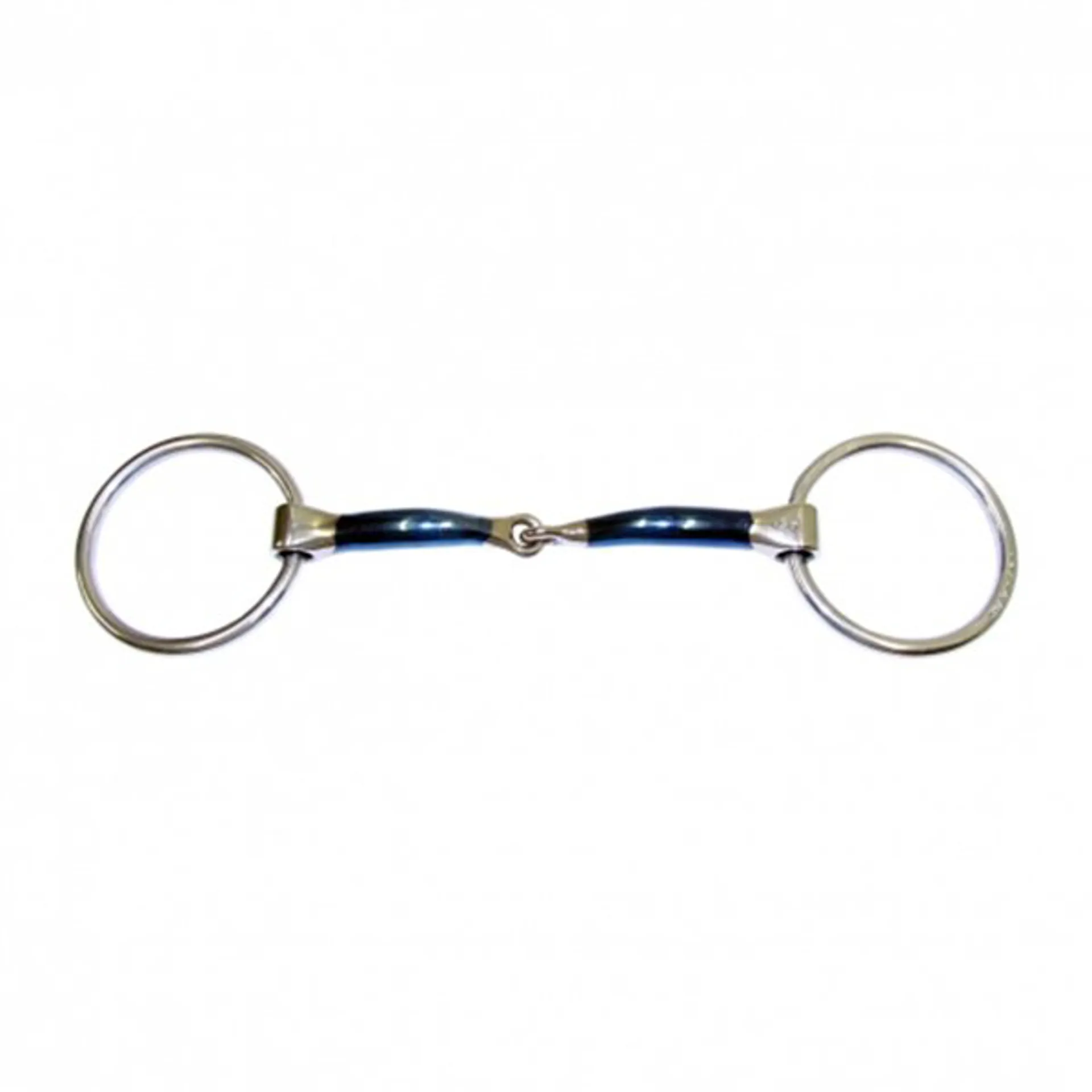 Bombers Bits Loose Ring Lock Up Bradoon 12mm