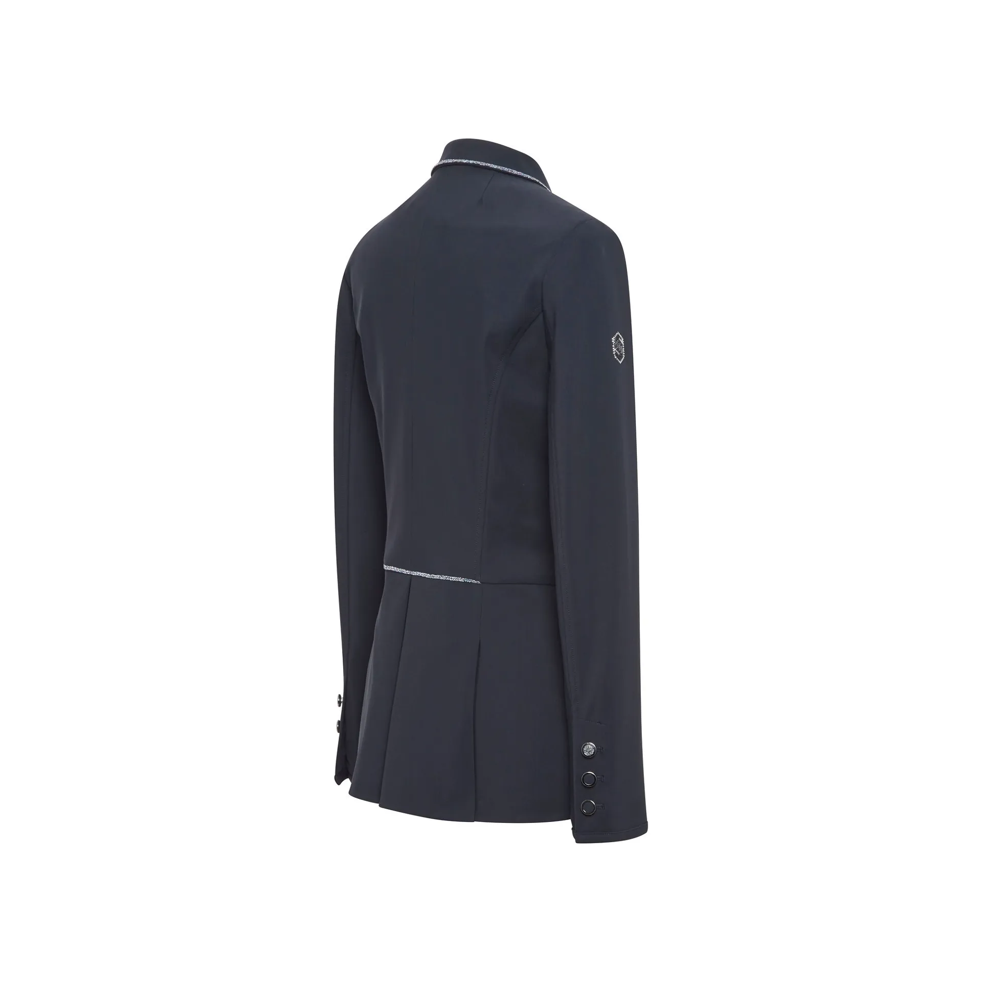 Samshield Crystal Fabric 23 Ladies Short Frac Competition Jacket - Navy