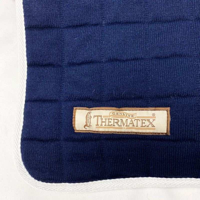 Thermatex Quarter Sheet Navy with White Binding