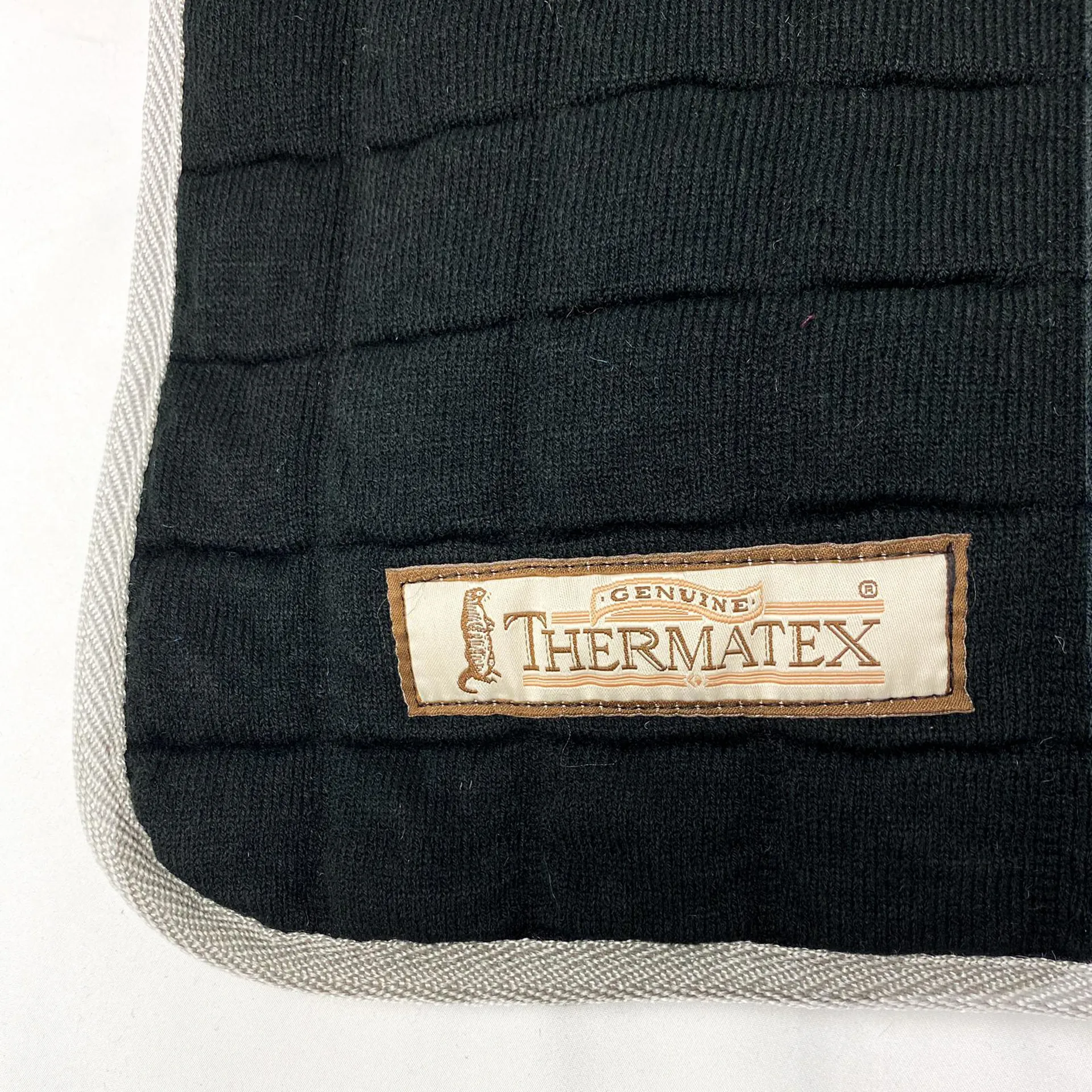 Thermatex Quarter Sheet Black with Grey Binding