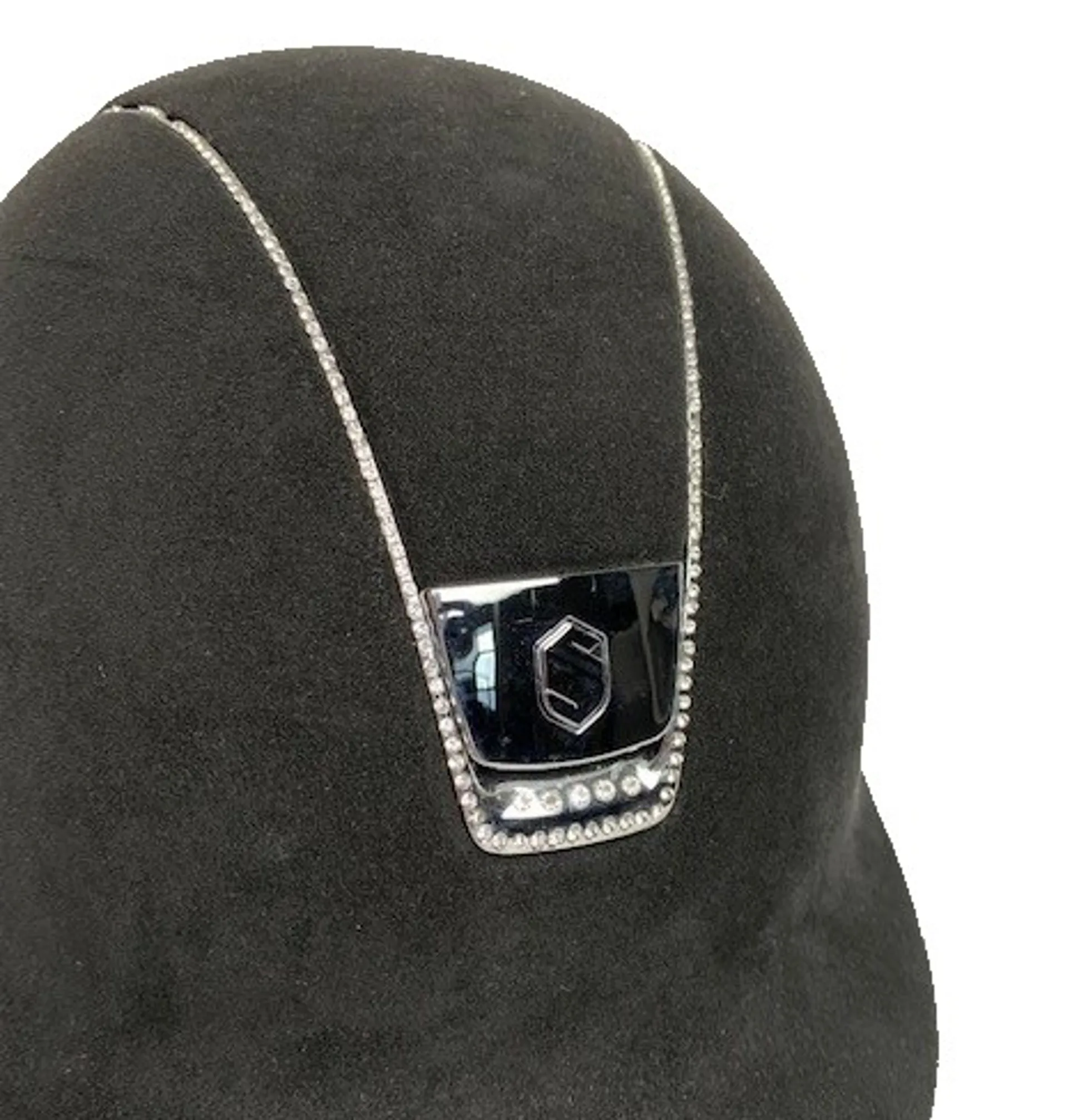 Samshield Premium Helmet with 255 Crystals Black